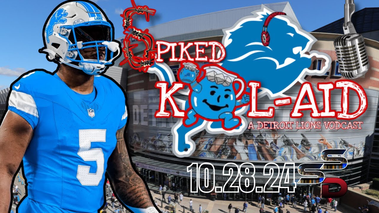 Detroit Lions Spiked Kool-Aid 10.28.2024: THE OFFESNE IS ROLLIN' - YouTube