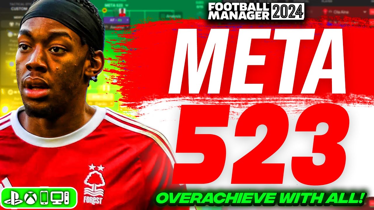 BROKEN Meta 523 FM24 Tactics Destroys The M/E! | Best FM24 Tactics ...