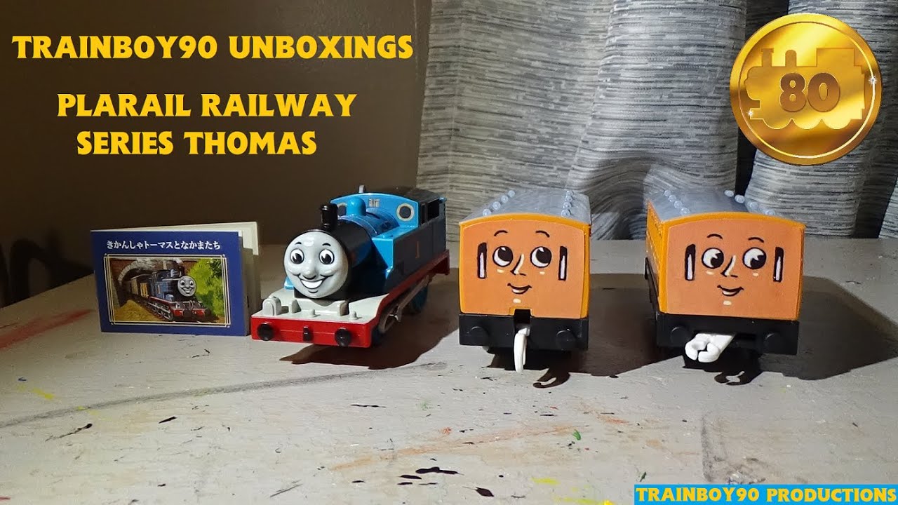 Trainboy90 Unboxings: Plarail 80th Anniversary RWS Thomas - YouTube