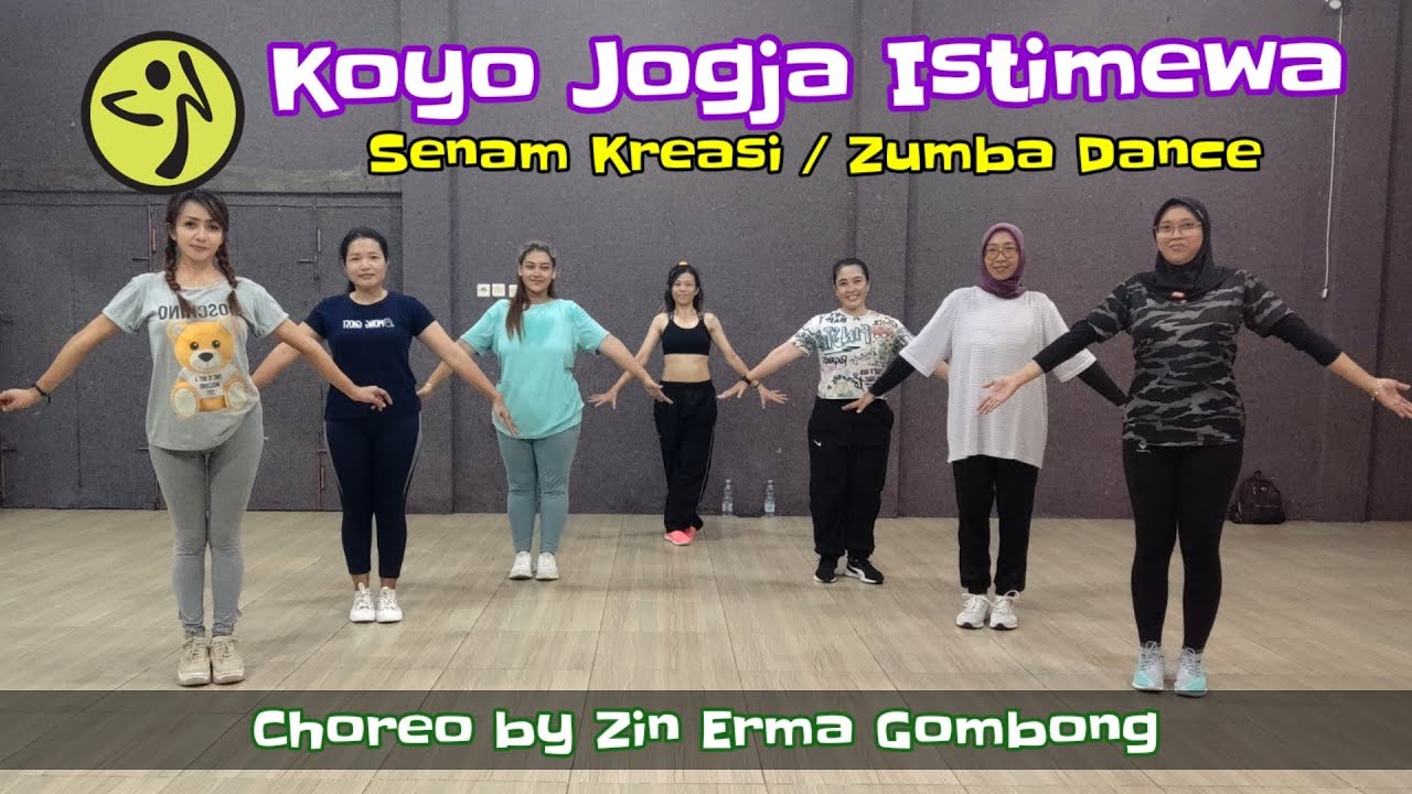 Koyo Jogja Istimewa Senam Kreasi - Zumba Dance - Tik Tok Viral - Choreo by Zin Erma Gombong ...