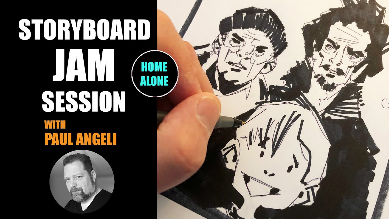 Home Alone | STORYBOARD JAM SESSION | With Storyboard Artist Paul ...