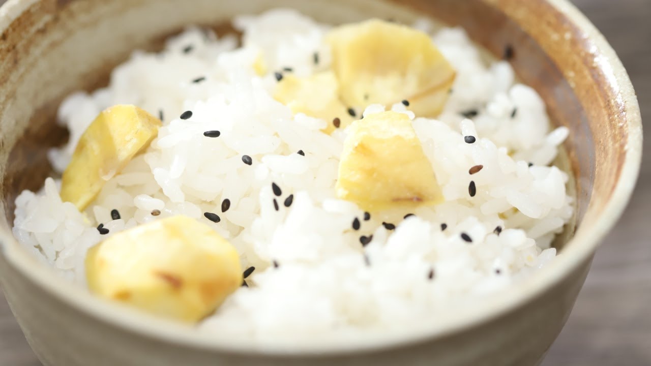 ほくほく！おいしい！栗ごはんの作り方 | How to make chestnut rice - YouTube