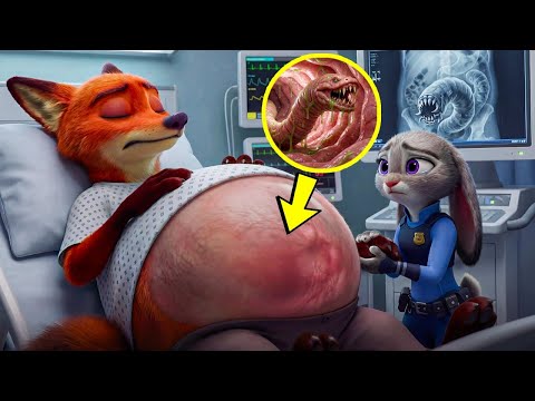 Zootopia 2 | Nick is PREGNANT?! 🤰 Alien Worm Inside Nick's Tummy 🐛