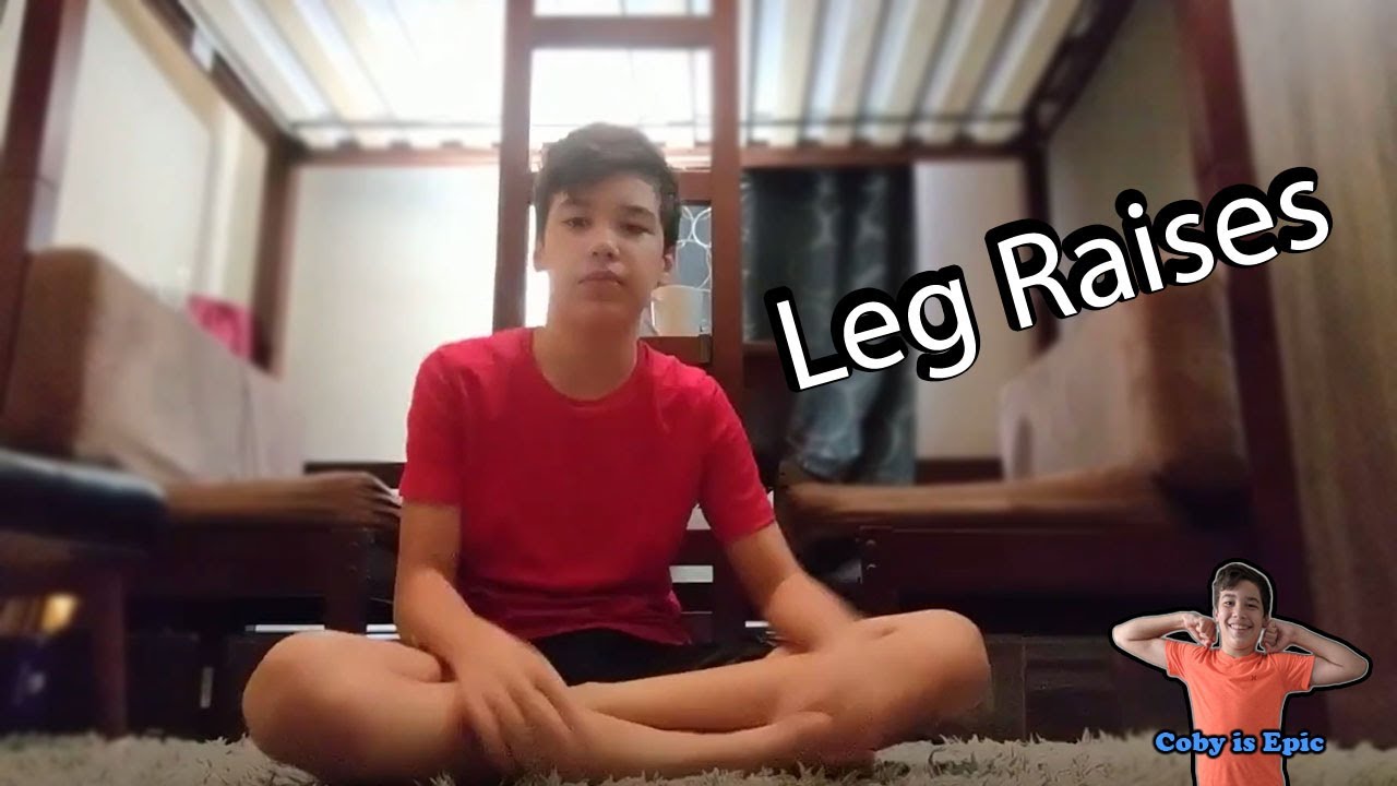 Leg Raises - Workouts for Kids, Teens, & Beginners - YouTube