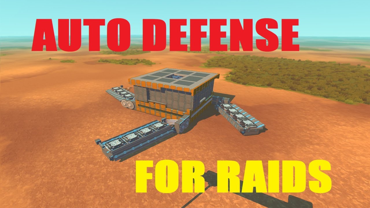 METAL FARM Concept | Auto Defense | Scrap Mechanic - YouTube
