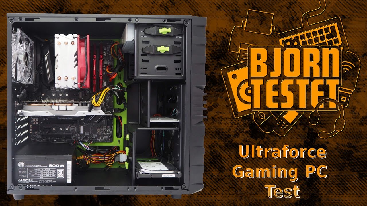 Ultraforce Gaming PC im Test - YouTube