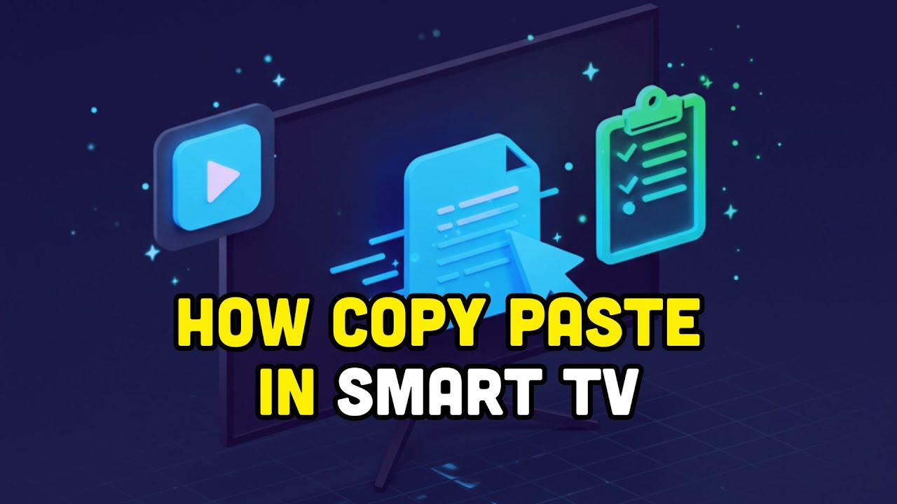 How To Copy Paste In Smart TV? - YouTube