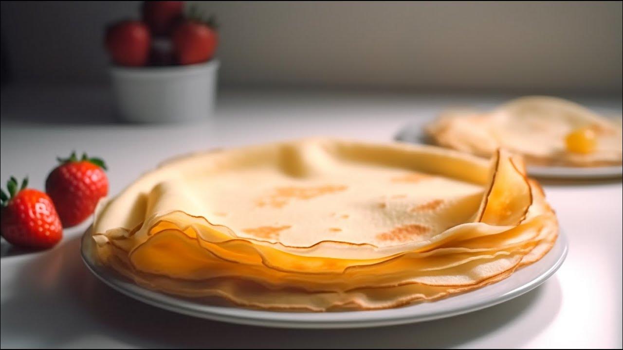 Нежнейшие Сливочные Блинчики по бабушкиному рецепту. Самые Вкусные! Не ...