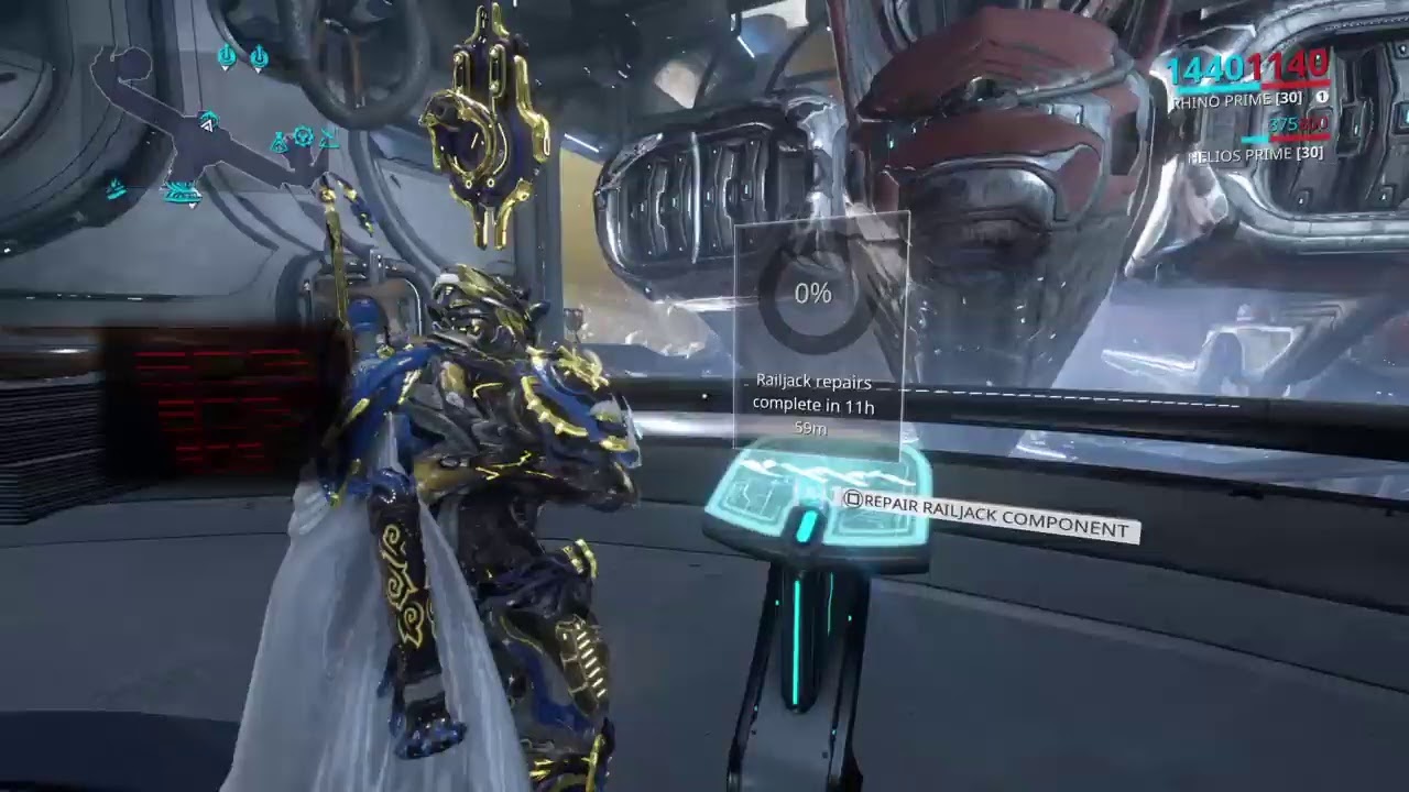 Warframe-Creating Railjack's Tail (Argon Crystal Hunt) - YouTube