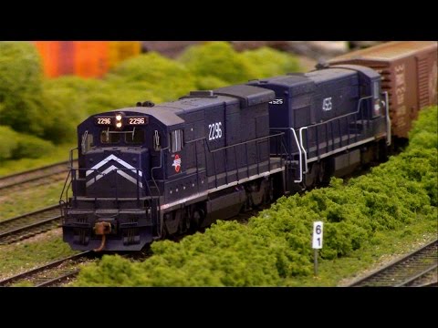 HO Scale OPS: Switching Lewiston with MoPac p2 - YouTube