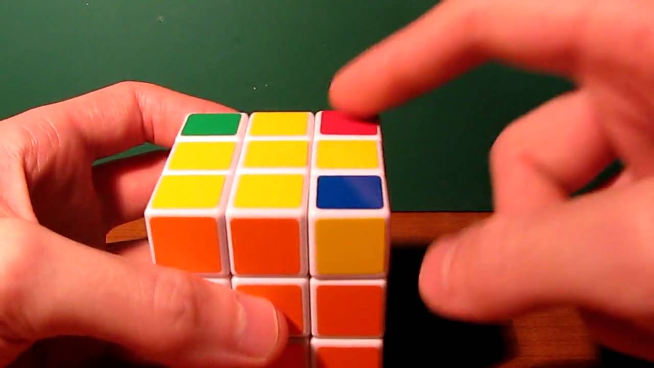 Solve the Cube: Step 7 - top corner orientation - YouTube