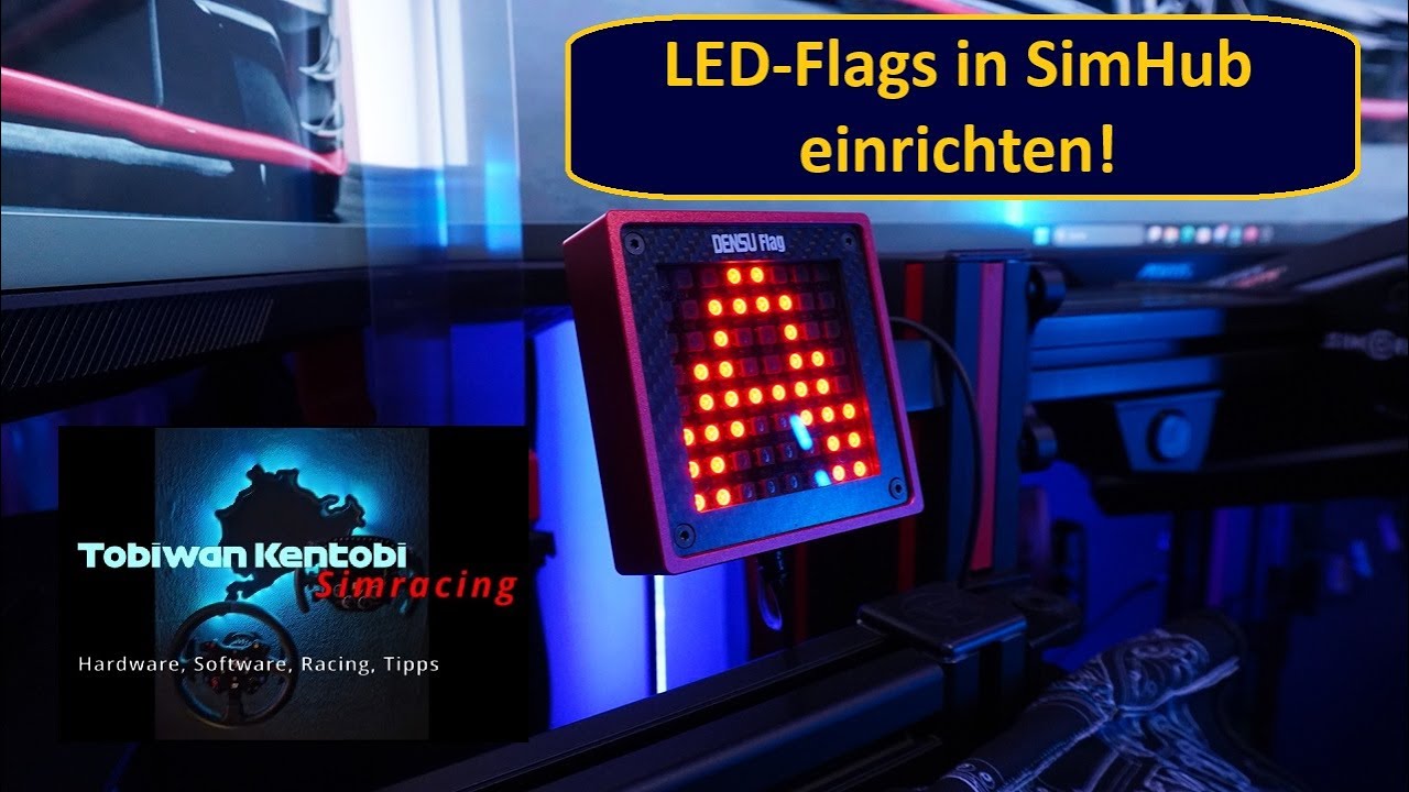 LED Flags in SimHub einrichten - YouTube