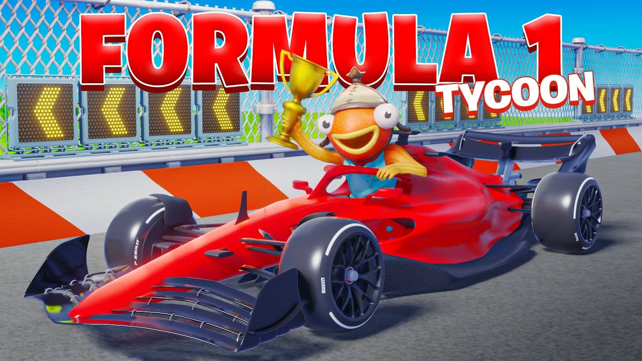 FORTNITE F1 TYCOON [CO-OP] 100% SOLUTION ALL CARS 😎 MAP CODE: 0213-7128 ...