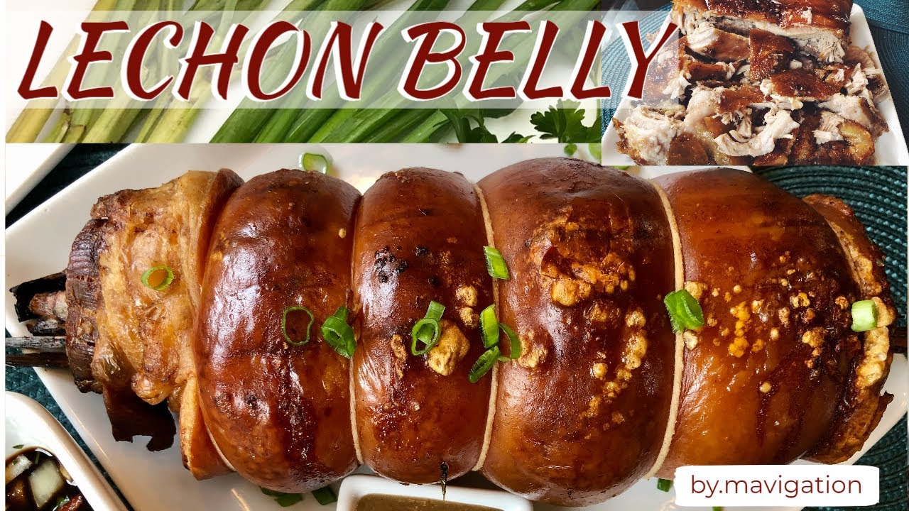 The BEST Lechon Belly (Roast Pork Belly) - Oven baked and crunchy skin ...