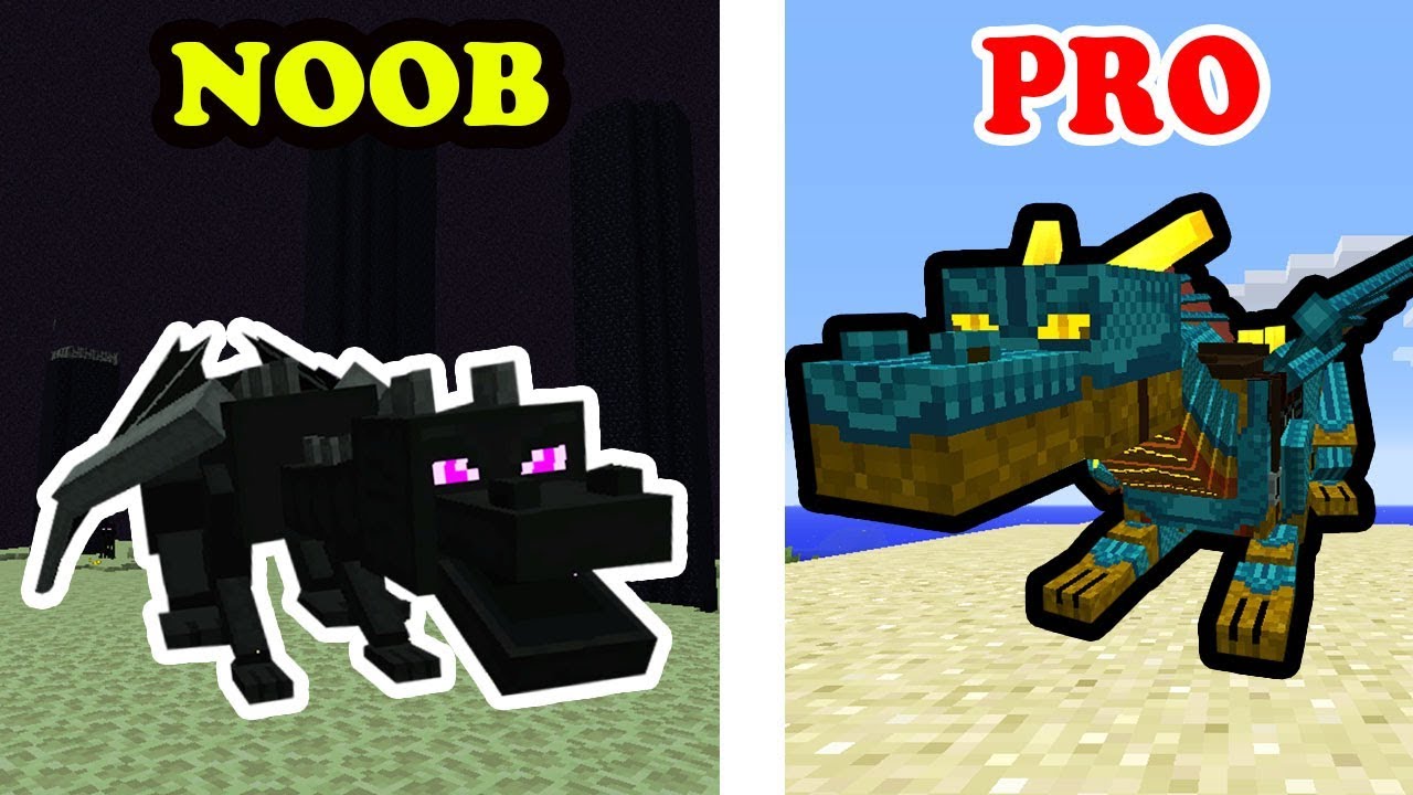 Minecraft NOOB vs PRO: SMOK w MINECRAFT - YouTube