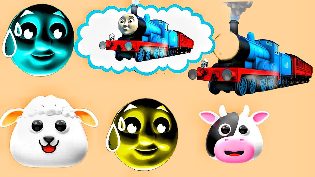 match the real face of Thomas the tank engine 🚂 #thomas # ...
