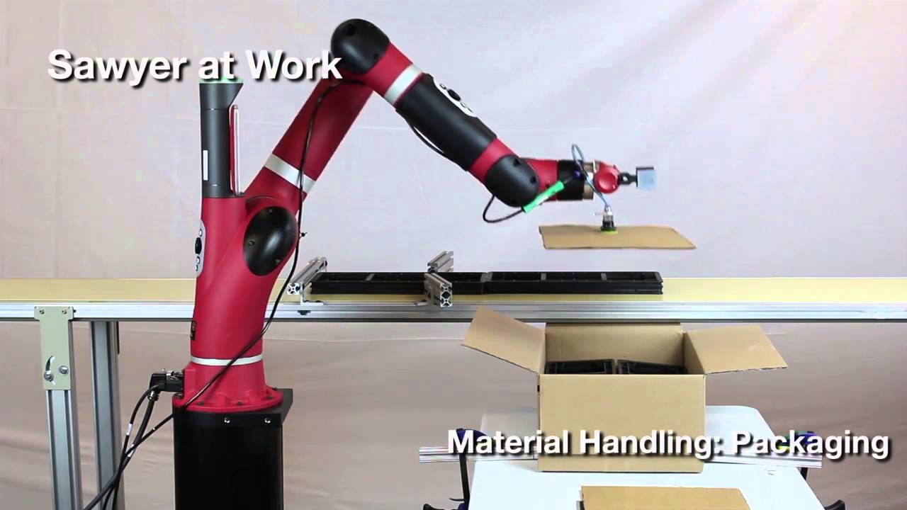 Sawyer at Work - Case Packing - YouTube