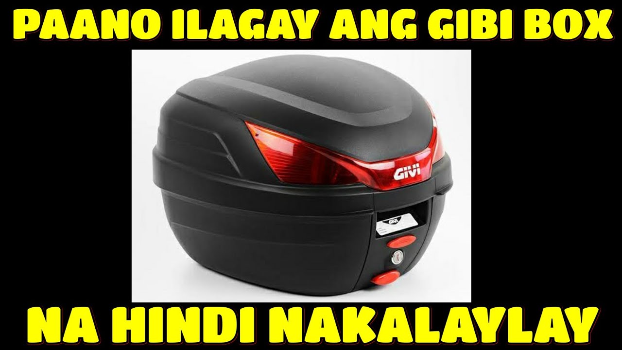 PAANO MAGLAGAY NG GIBI BOX NA HINDI NAKA LAYLAY. - YouTube
