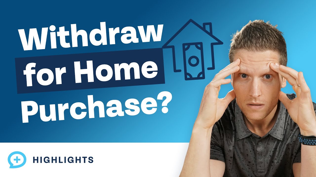 When Should I Withdraw Money From My Investments to Buy a Home? - YouTube