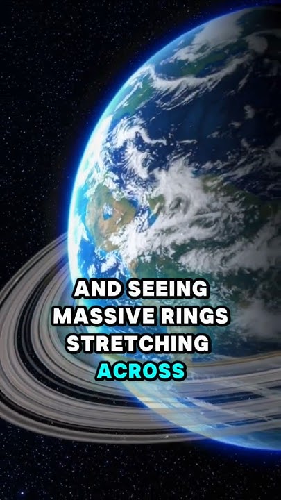What If Earth Had Rings Like Saturn? #spacemystery - YouTube