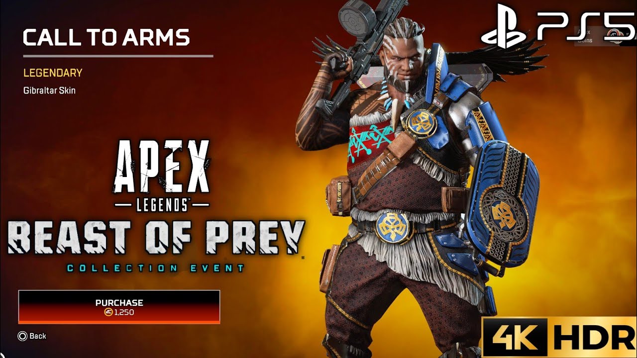Gibraltar Call to Arms APEX LEGENDS Call to Arms Gibraltar Skin | Apex ...