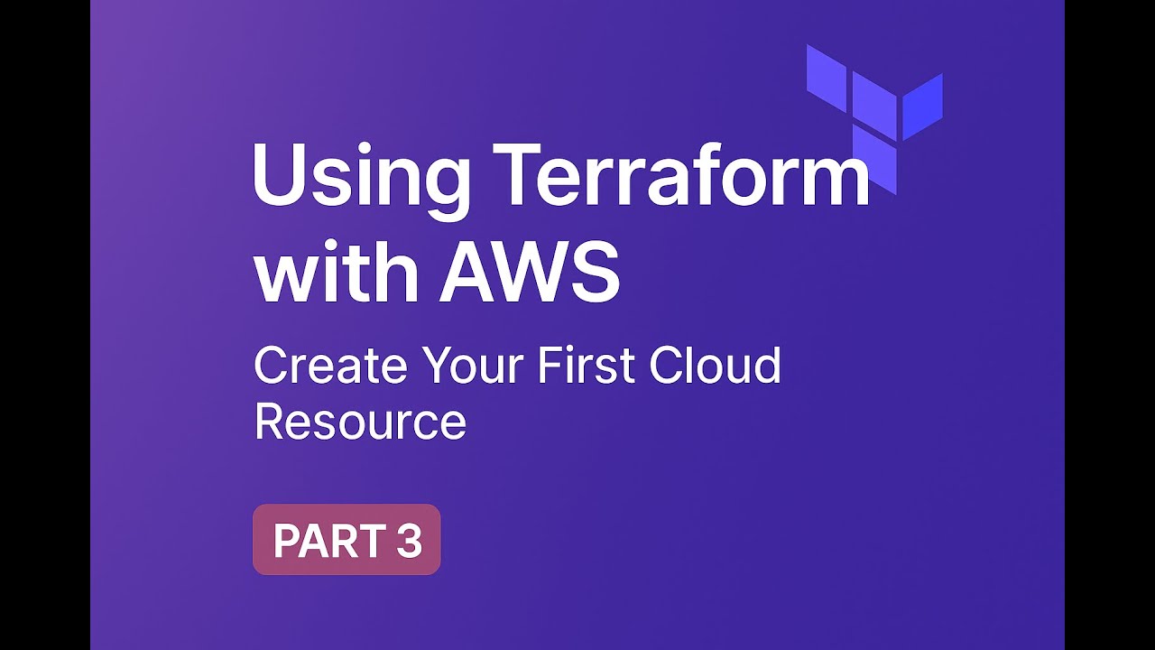 Create an S3 Bucket Using Terraform | AWS Cloud Resource Demo Step-by-Step (Part 3) - YouTube