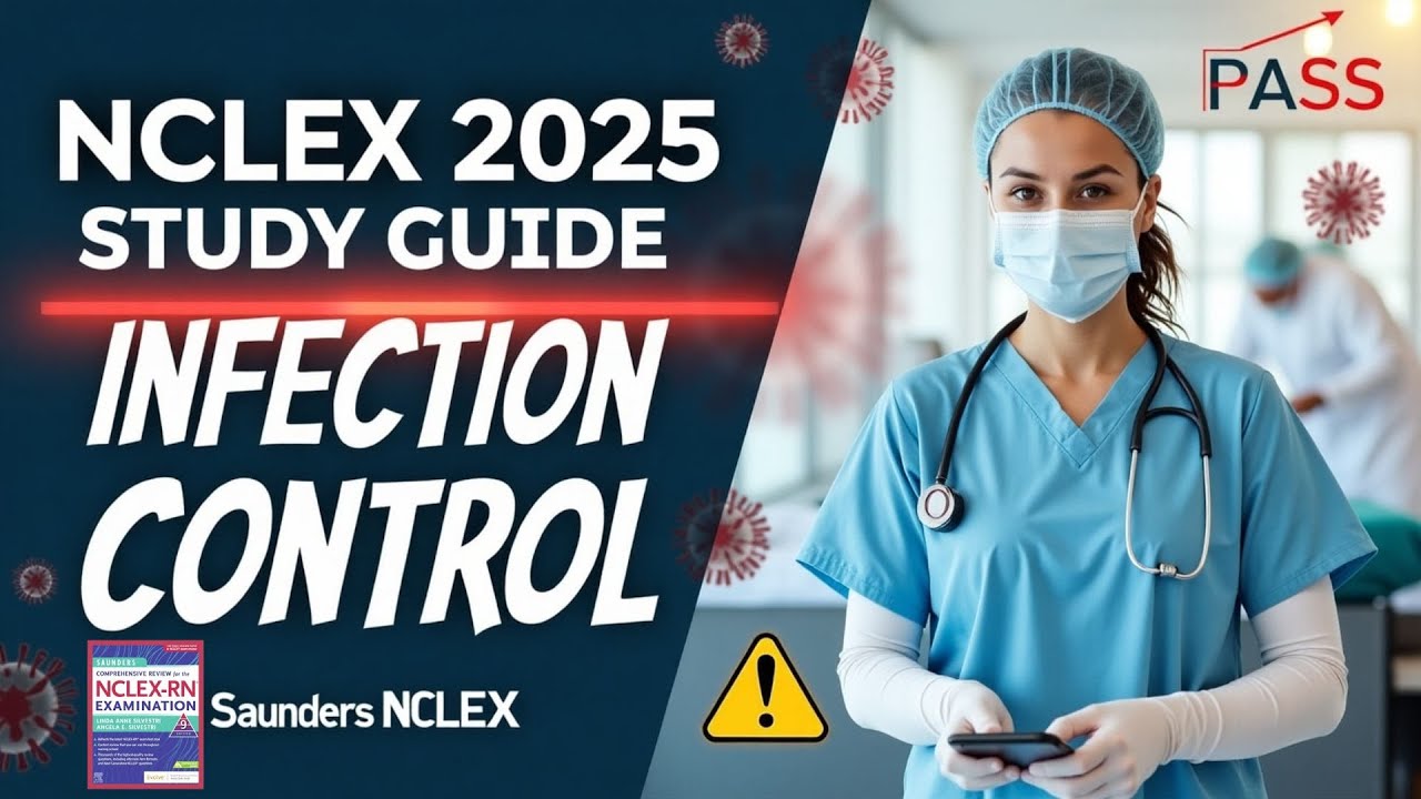 NCLEX 2025 Infection Control | Top Questions from Saunders RN 9th ...
