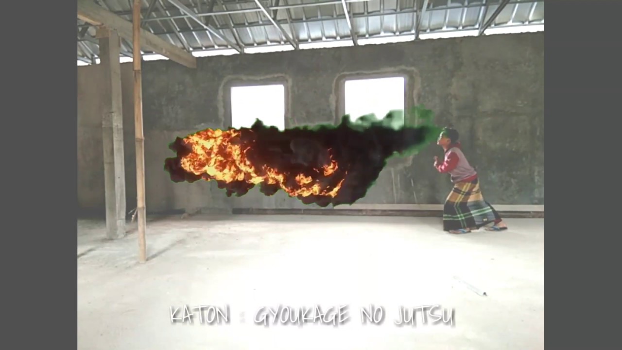 Jutsu api di naruto (katon:gyoukage no jutsu) #uchiha #naruto - YouTube