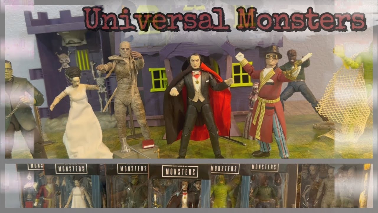 The Best Classic Horror Figures from Universal Monsters - YouTube