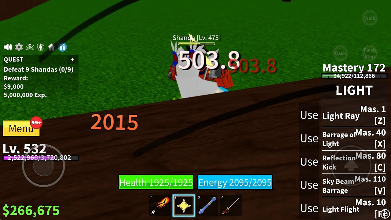 Blox Fruits - Upper Sky - Defeating God’s Guards & Shandas - Reaching ...