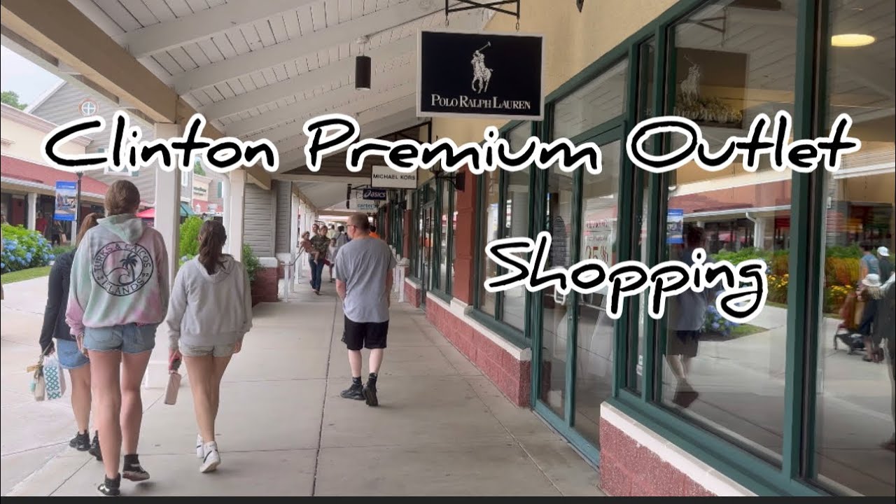 Clinton Premium Outlets Shopping 2024 | USA |Tour of Michael Kors ...