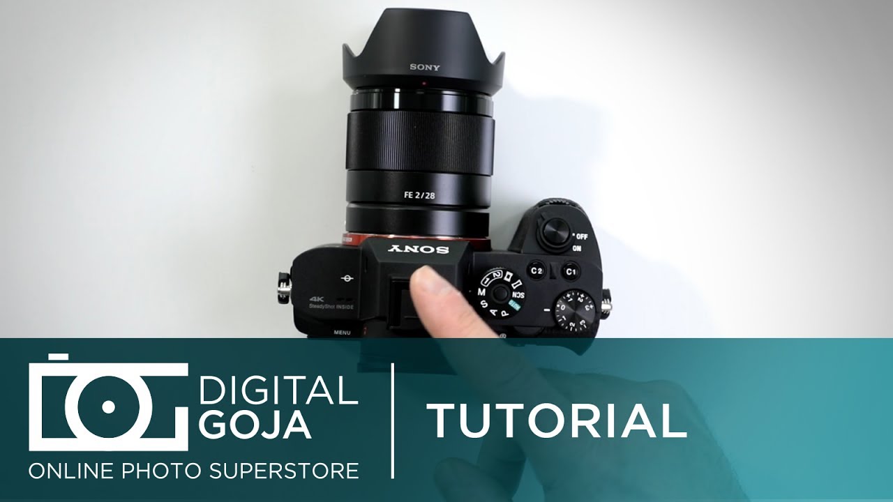 Sony Alpha A7R II Electronic Viewfinder | Tutorial - YouTube