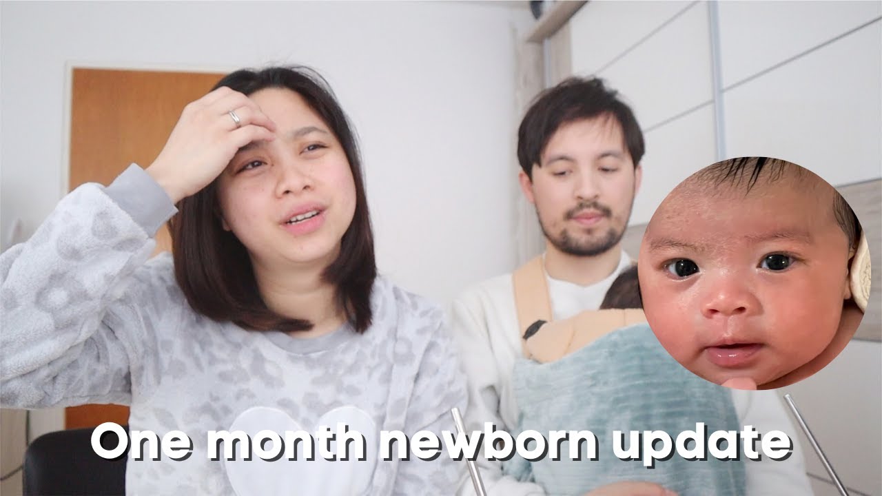 ONE MONTH UPDATE KAY BABY AUSTEN 👶🏻 | German-Pinay couple ♡ - YouTube