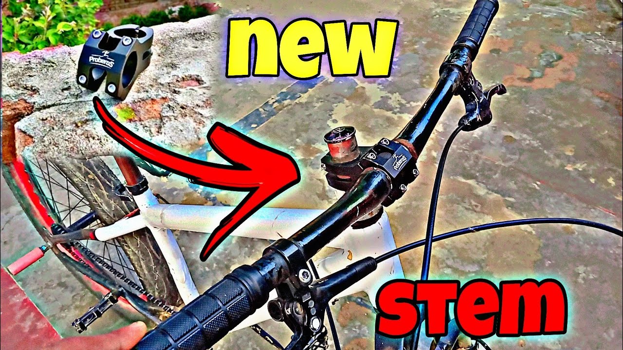 Installing short stem on bike 💯😍 - YouTube