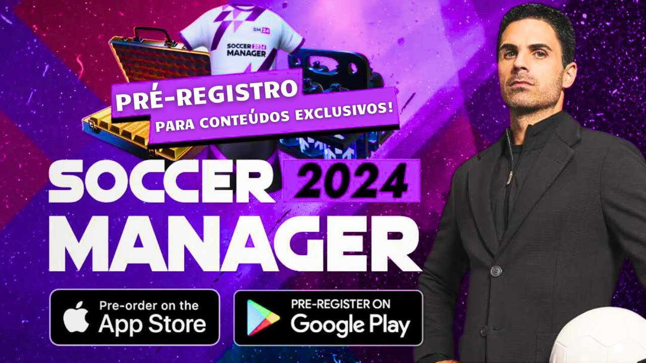 SM24: COMO BAIXAR a BETA e fazer o PRÉ-REGISTRO do SOCCER MANAGER 2024 ...
