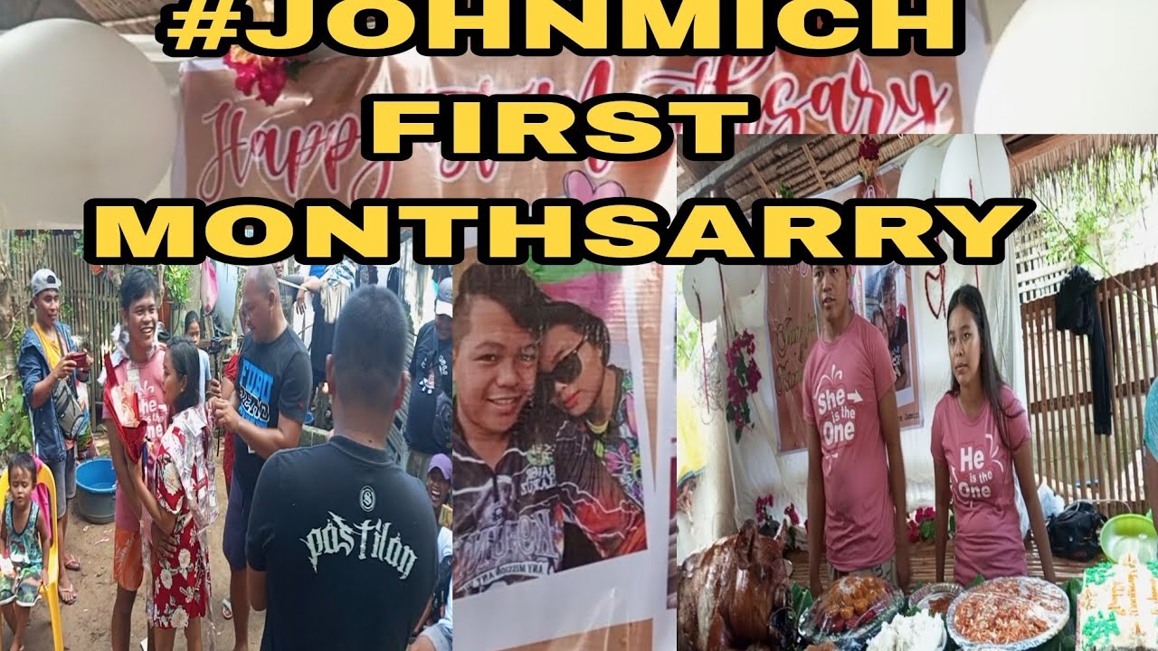 FIRST MONTHSARRY NG JOHNMICH - YouTube
