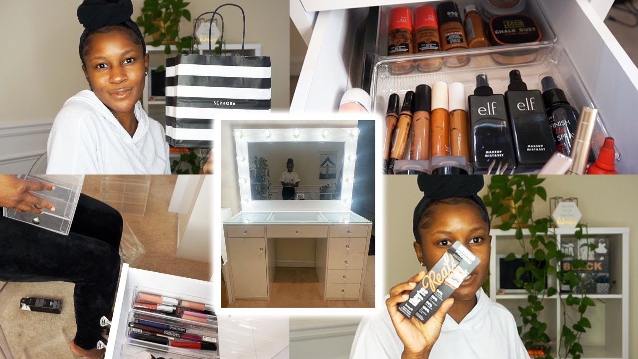 Throwing all my Makeup in the Trash + Buying My First Real Vanity ...