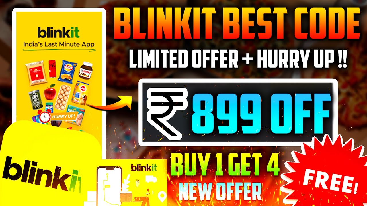 🛒 Get ₹500 OFF on Blinkit! 💥 FREE Coupon Code You Must Try in 2025 🥦🤑 ...