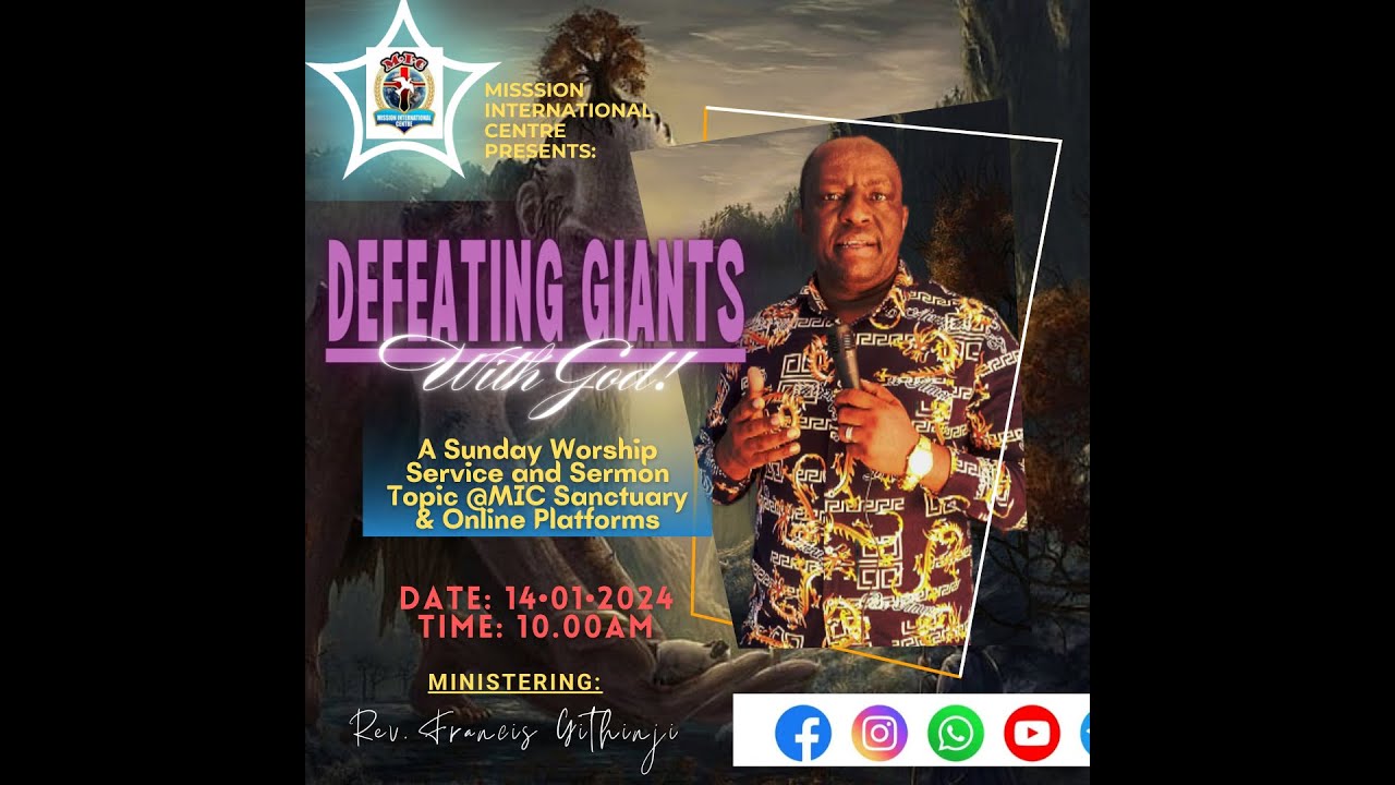 DEFEATING GIANTS WITH GOD! - YouTube