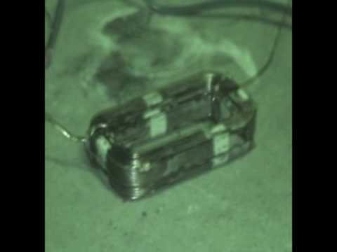 boyd bushman anti gravity experiments bearly moves aluminum coil 120v ...