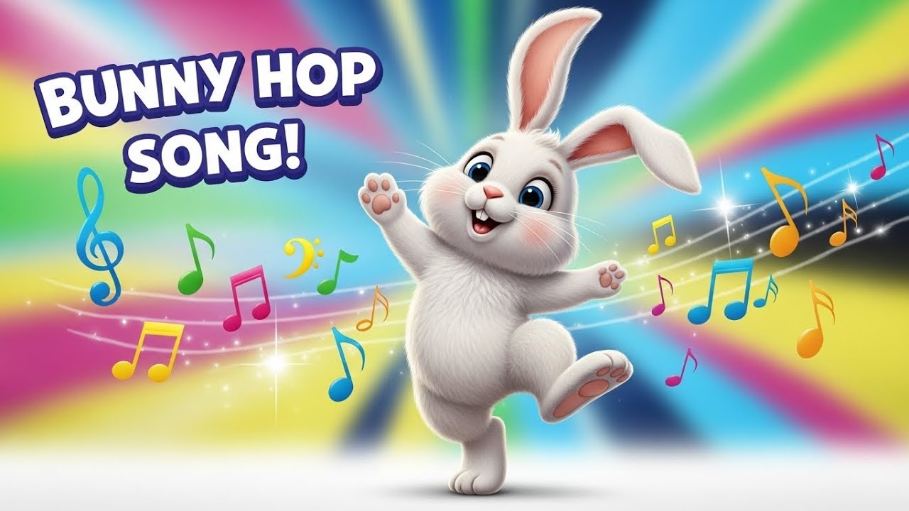 Bunny Hop Song | Fun Dance Song for Kids | Buzzy Tune’s Time - YouTube
