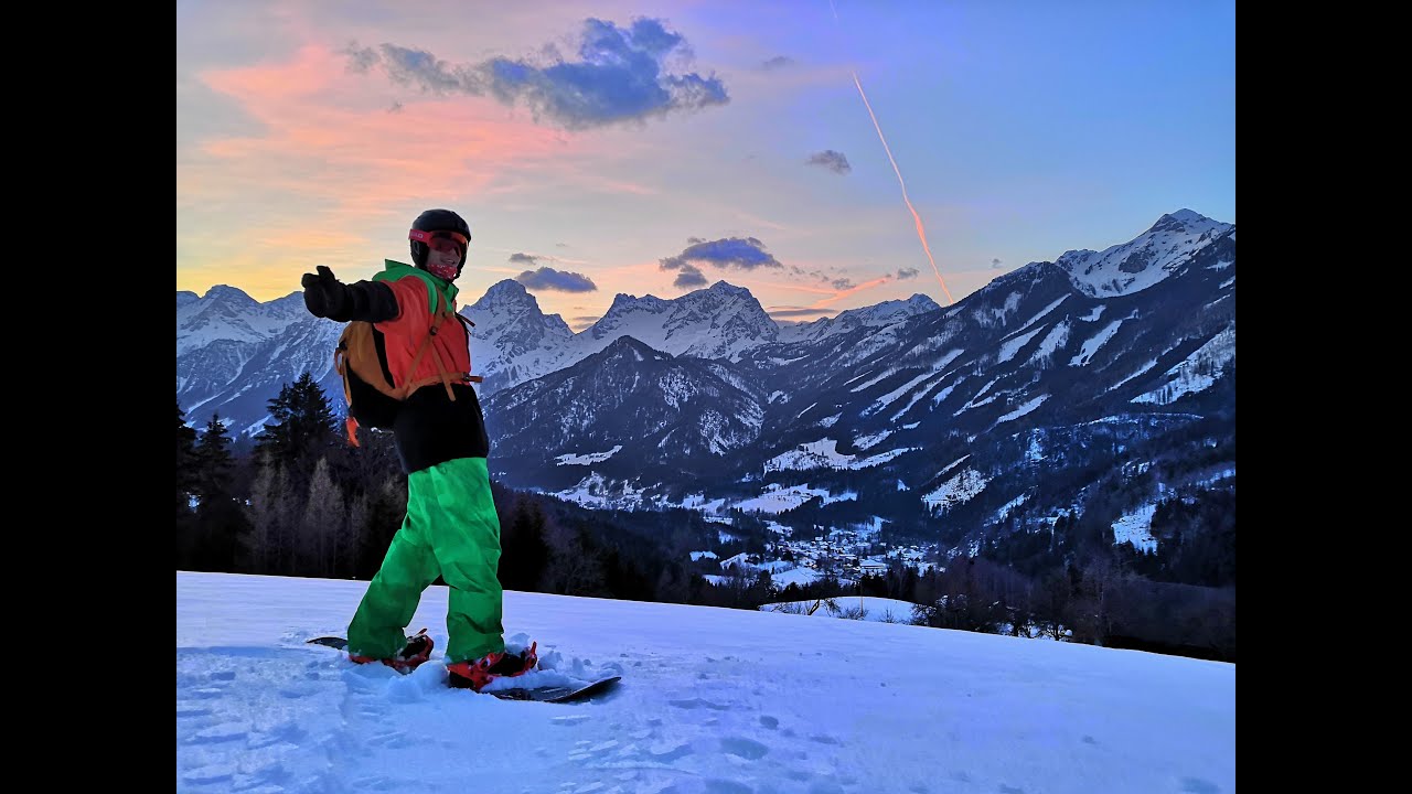 Hinterstoder freeride | Our way home - YouTube