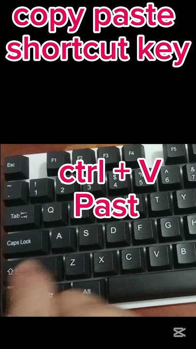 compute shortcut key copy and paste. #cumputer #shortcut #shortcutkeys ...