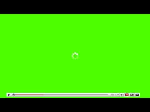 Youtube Video Buffering Animation (green screen) - YouTube