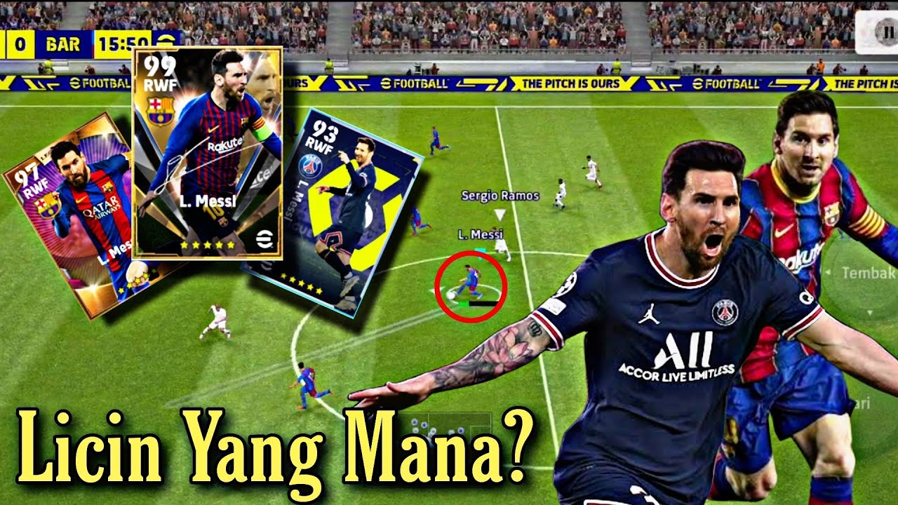 AMBASSADOR PACK L. MESSI Gameplay eFOOTBALL 2022 MOBILE - YouTube