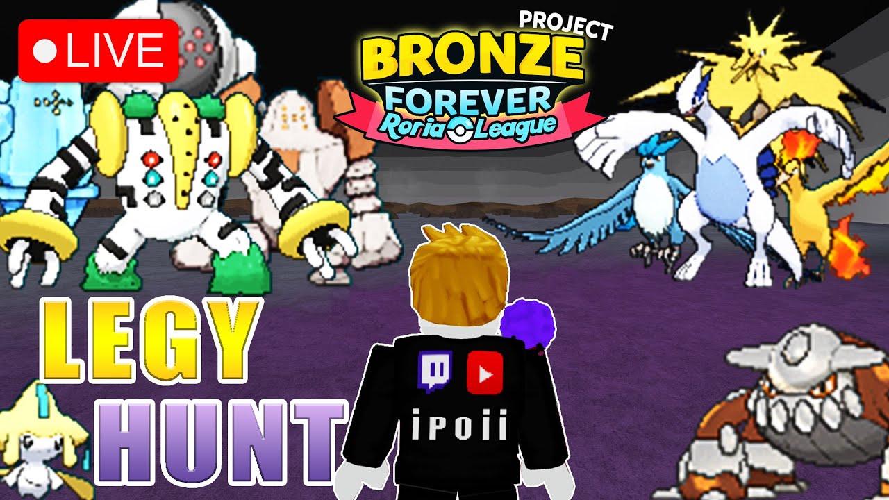 LEGENDARY HUNTING trying to Catch ALL LEGENDARIES | Project Bronze ...