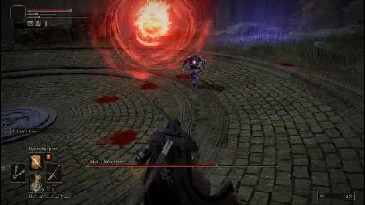 ELDEN RING - Adan, Thief of Fire Boss Fight (+ Flame of the Fell God ...
