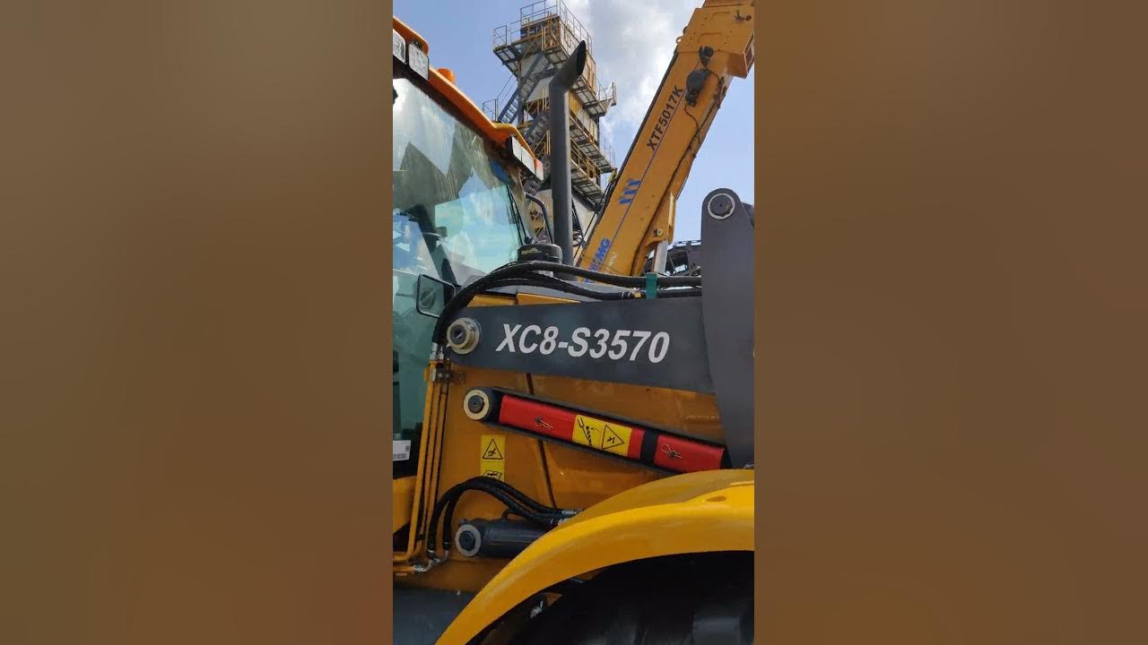 ЭКСКАВАТОР-ПОГРУЗЧИК XCMG XC8-S3570 - YouTube