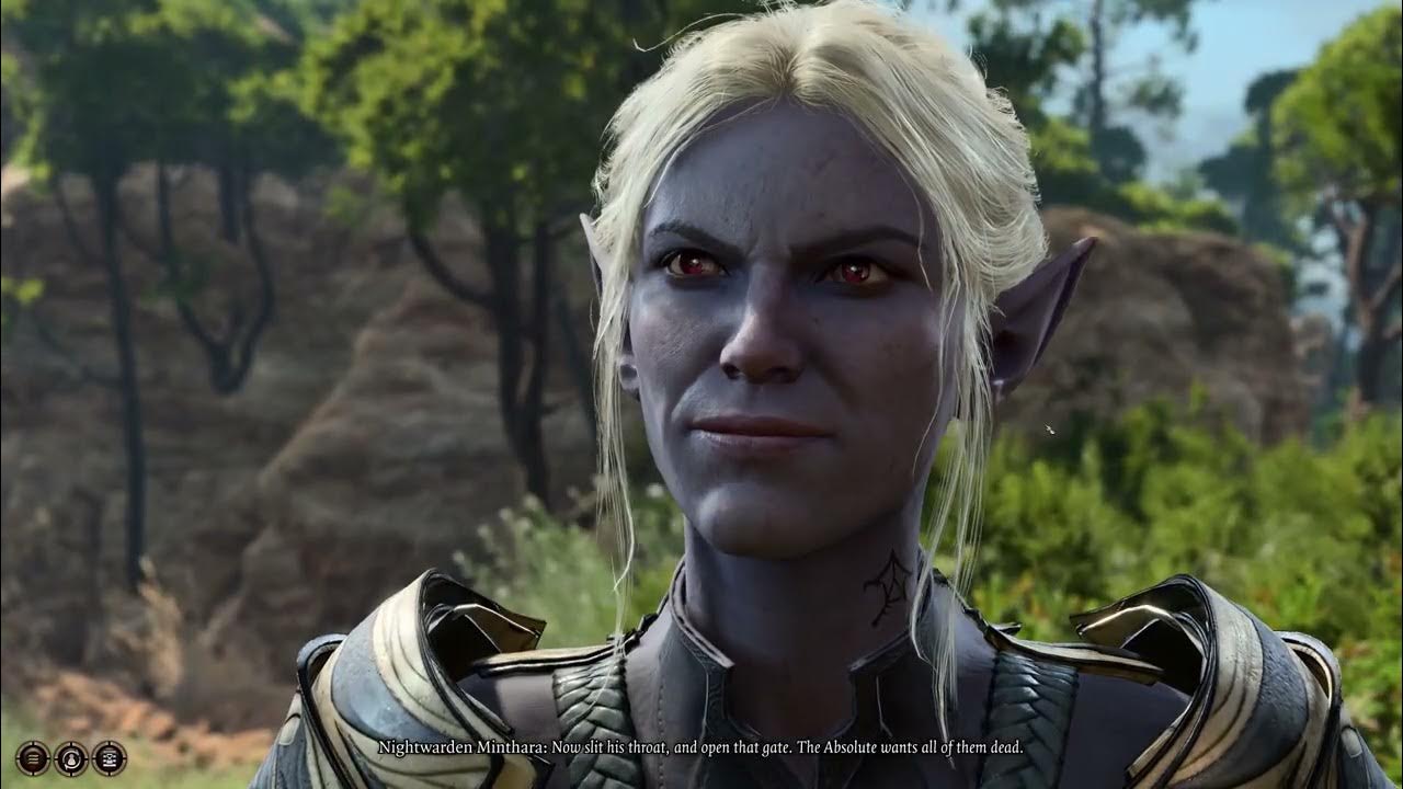 Baldur's Gate 3 Defend grove from Minthara - one shot - YouTube