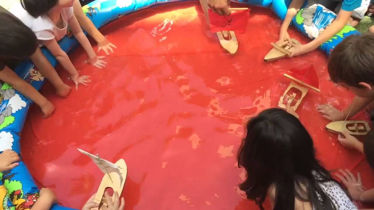 We make wooden self-propelled boats - YouTube